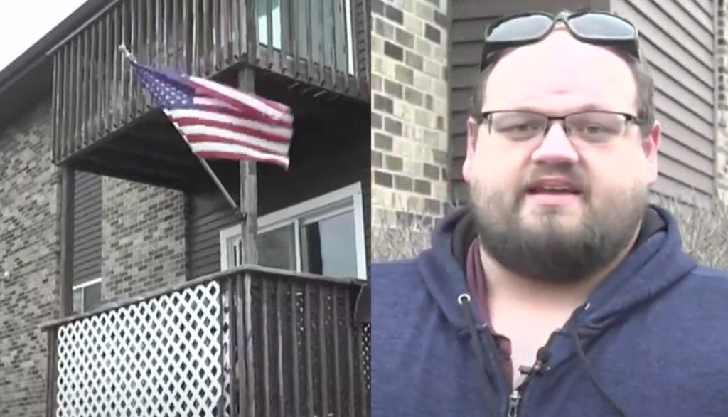 North Dakota Man Asked To Remove American Flag Because… Wait For It… It ...