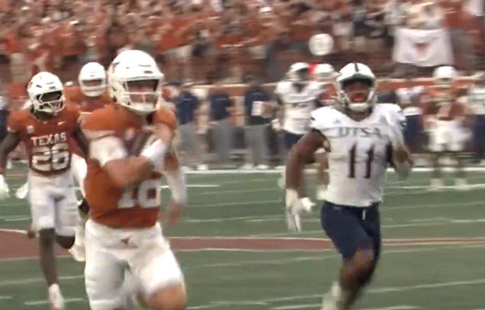 Texas QB Arch Manning Needed Only 2 Touches For 2 TDs, Including A 67 ...