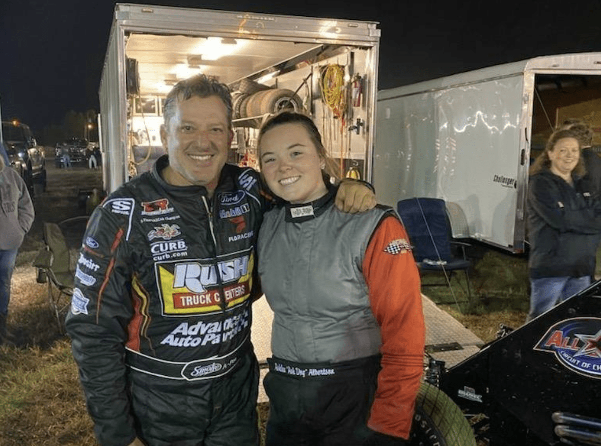 Tony Stewart Pays Tribute To Teammate, 24-Year Old Ashlea Albertson ...
