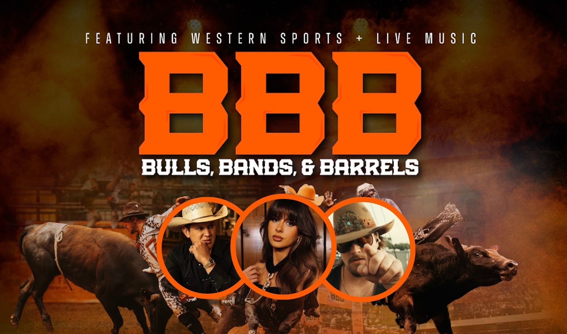 Bulls, Bands, & Barrels Announce Stacked 2026 Tour Featuring ...