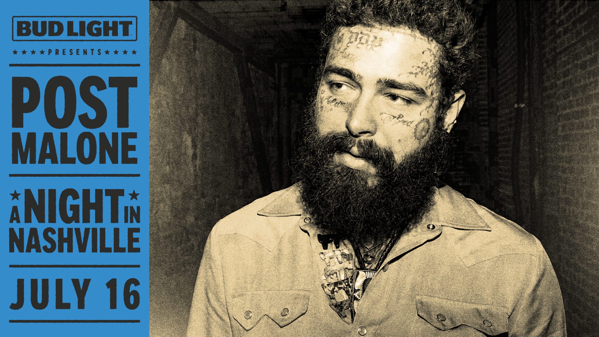 Post Malone Partners With Bud Light For “A Night In Nashville” Show ...