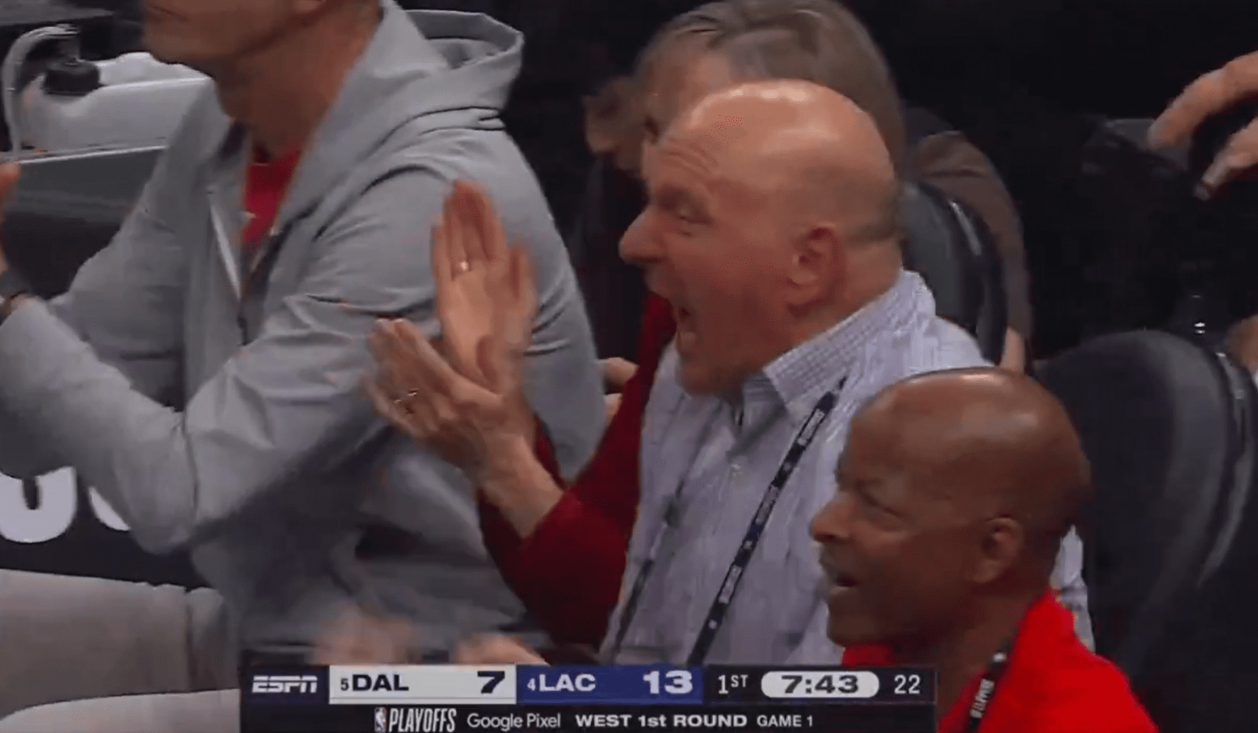 Clippers Owner Steve Ballmer Was Going Positively Bonkers During LA’s ...