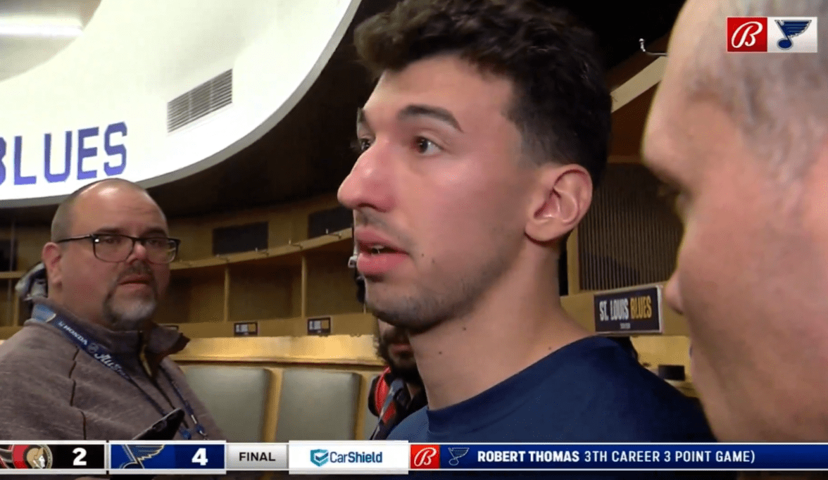 Booing Blues Fans Pushed Young Star Jordan Kyrou To Tears After His ...