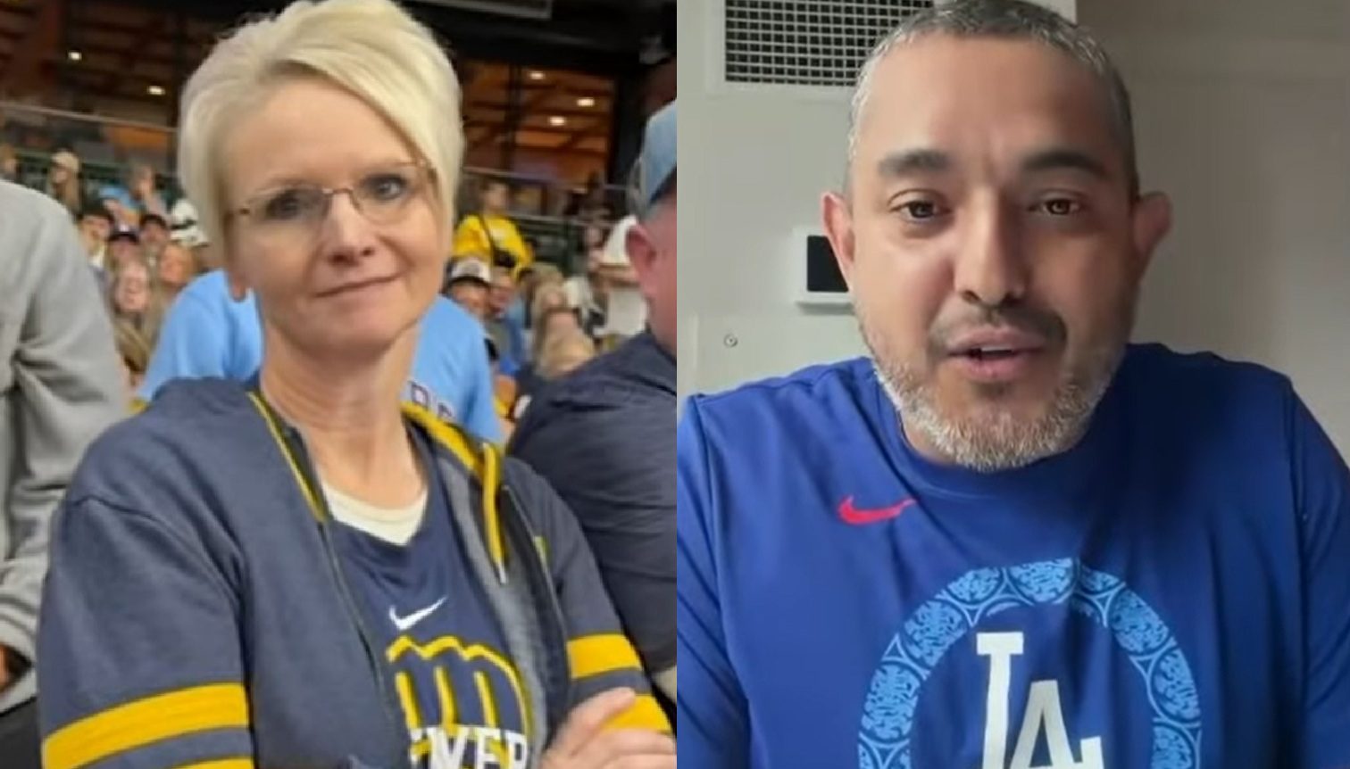Dodgers Fan, Who’s A U.S. Military Veteran, Says “Brewers Karen ...