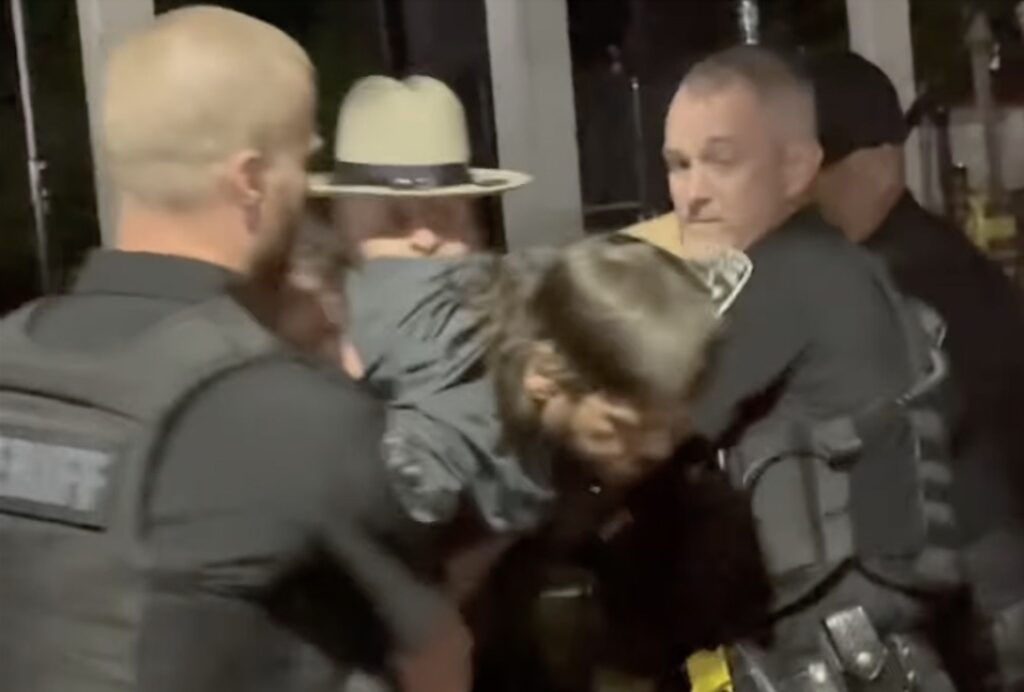 Country Singer Bryan Martin Removed From The Stage By Police During ...