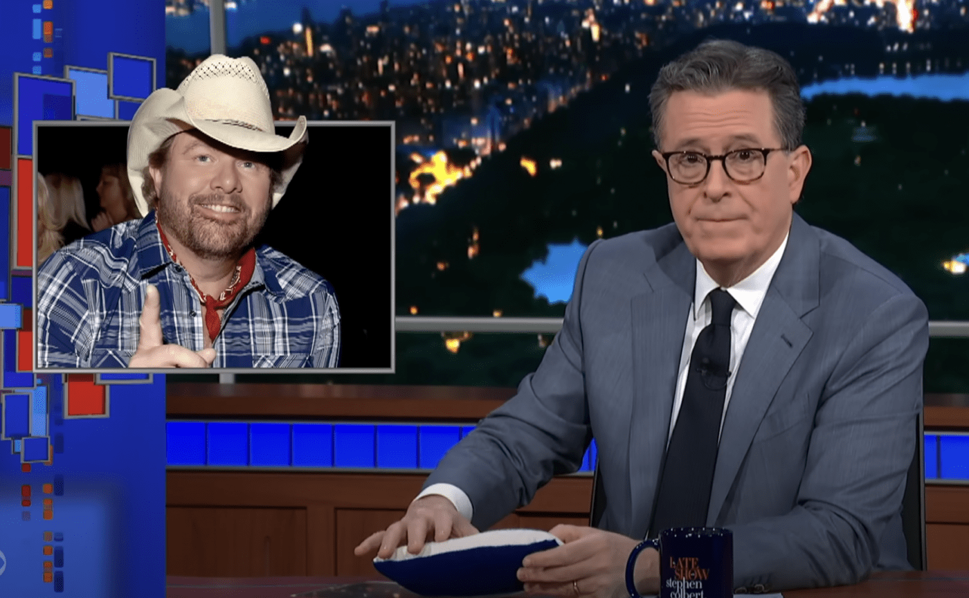 Stephen Colbert Pays Tribute To His “Unlikely” Friend Toby Keith: “Toby ...
