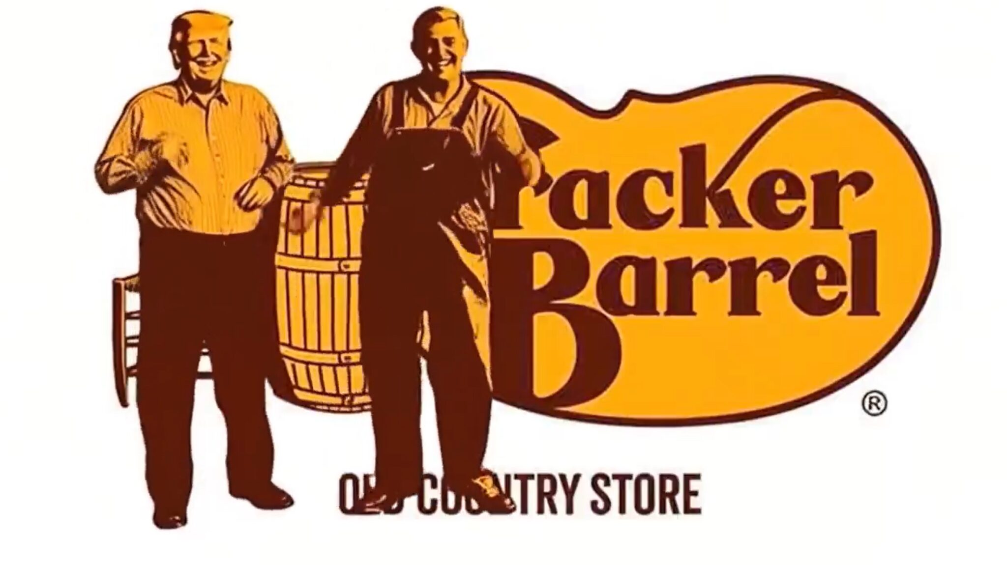 President Trump Dunks On Cracker Barrel With Pair Of Memes Following ...