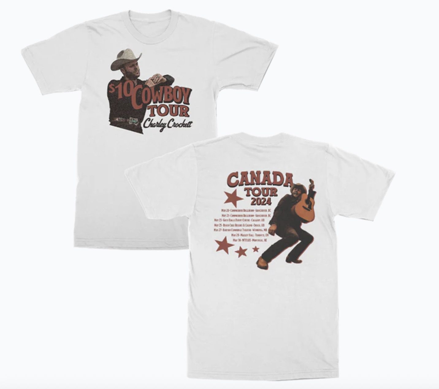 Morgan Wallen Flips Off A Charley Crockett T-Shirt (Held By Gavin ...