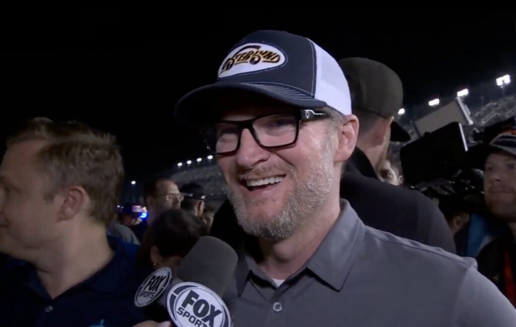 Dale Earnhardt Jr. Gets Emotional As His JR Motorsports Team Makes The ...