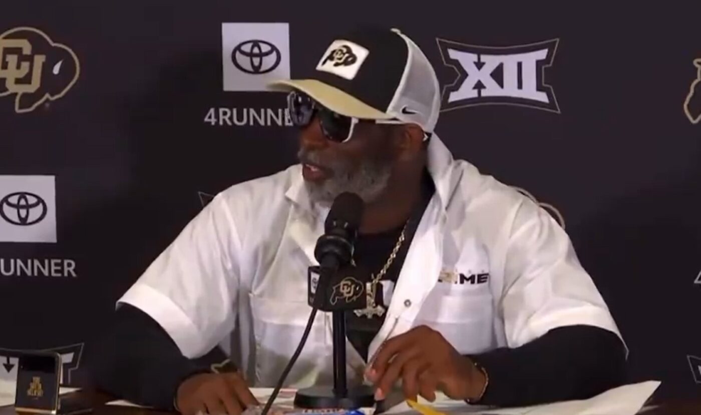 Deion Sanders Calling Out Multiple Reporters At Press Conference Gives ...