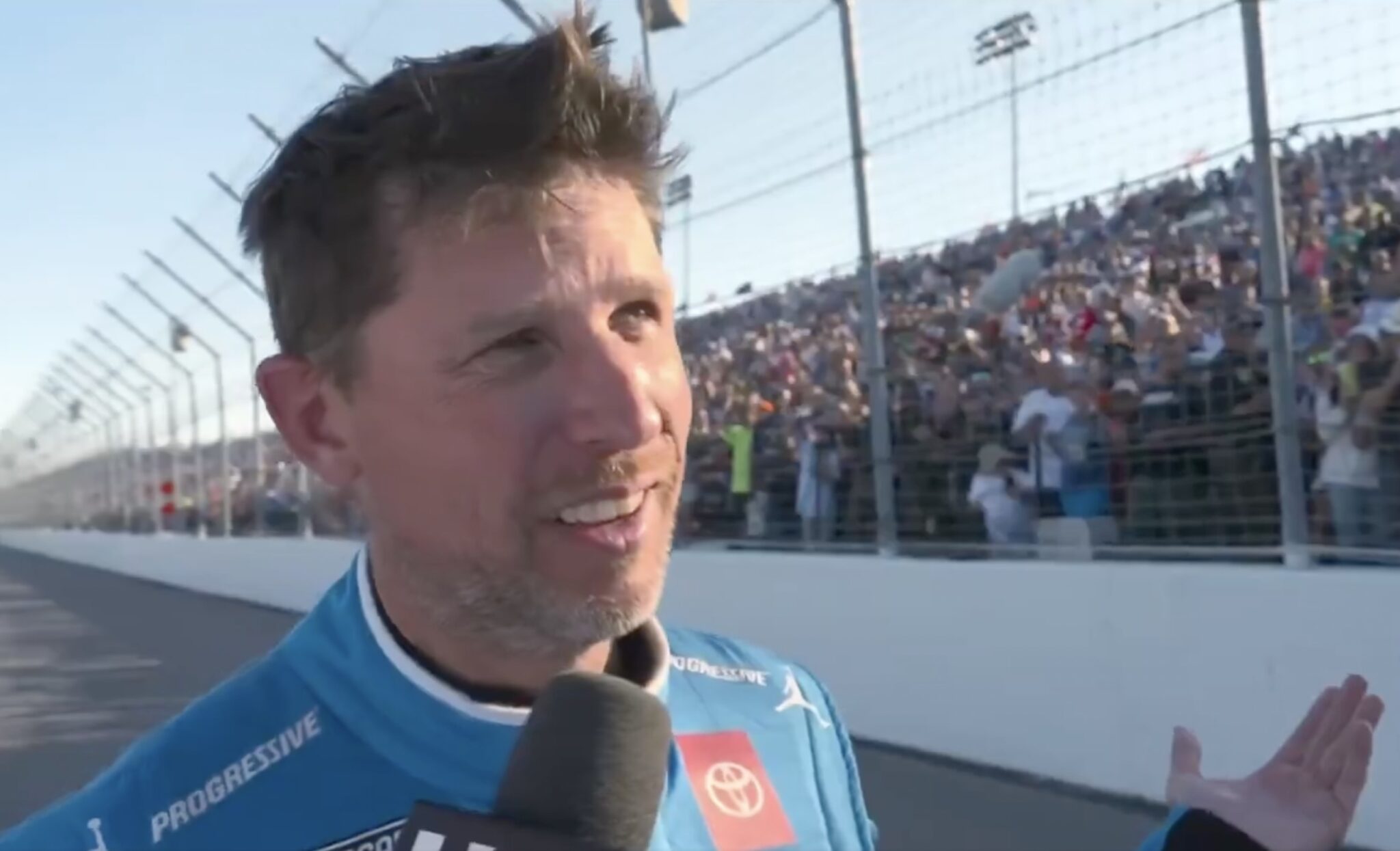Denny Hamlin Seemingly Throws Shade At Joey Logano After Winning NASCAR ...