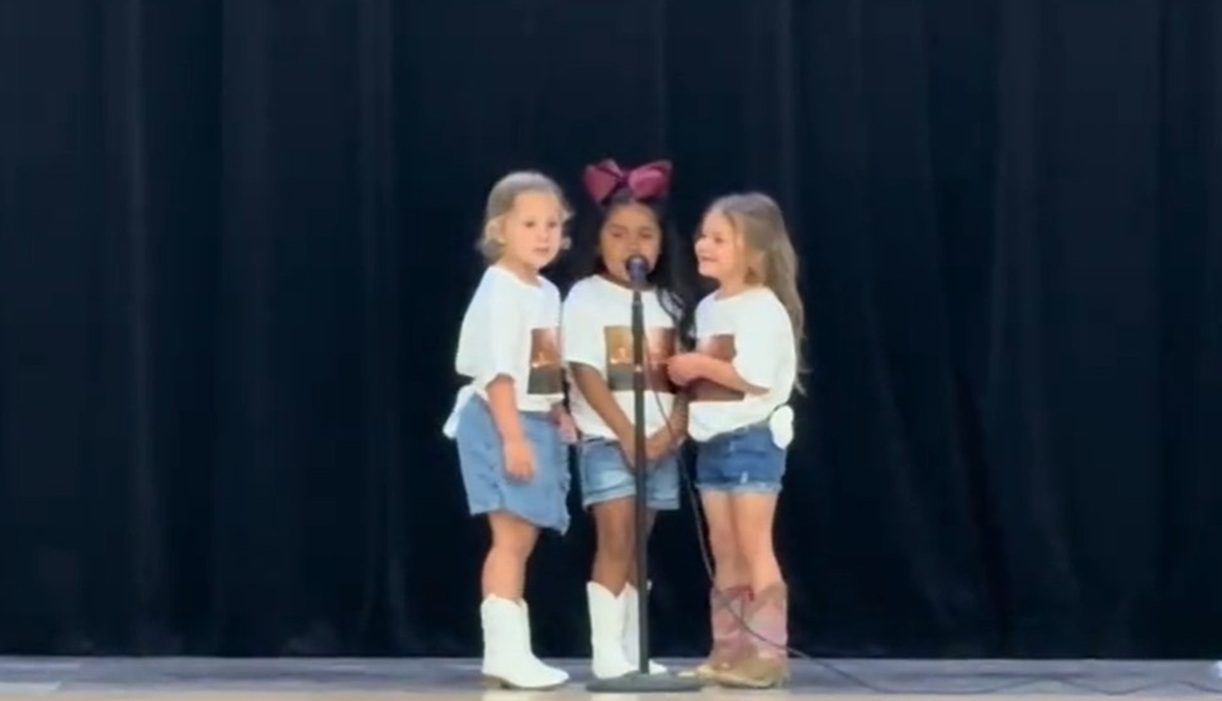 Watch 3 Little Girls Go Viral With Adorable Talent Show Performance Of