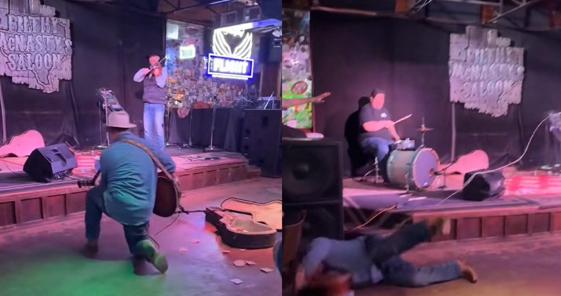“Drummer Never Missed A Beat” – Video Of Texas Musician Eating It ...
