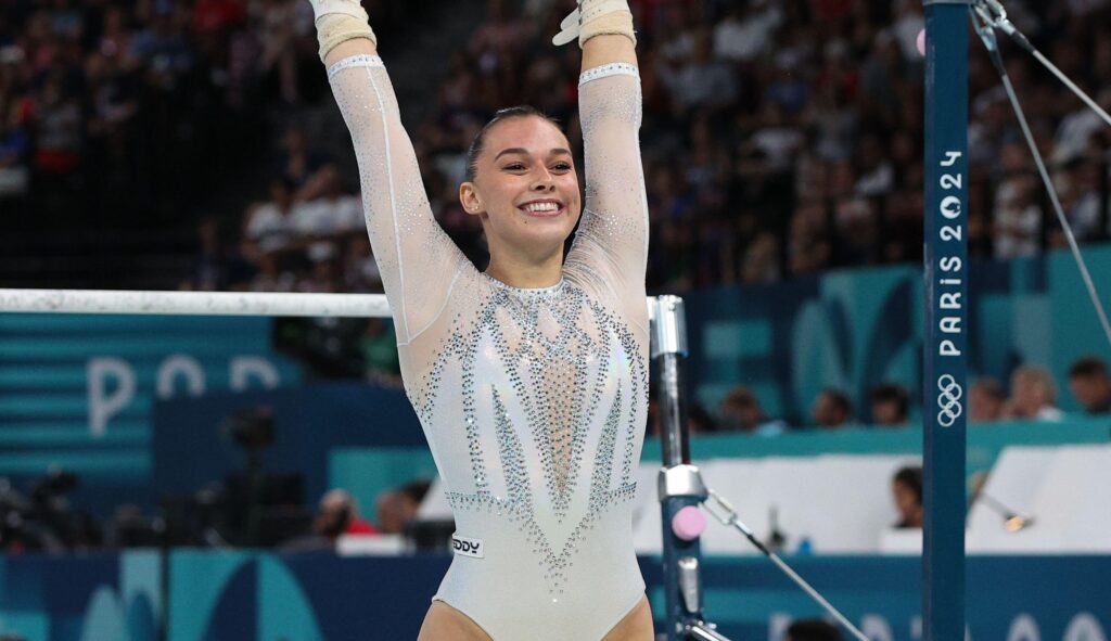 Silver Medal Winning Italian Gymnast Giorgia Villa Is The Brand ...