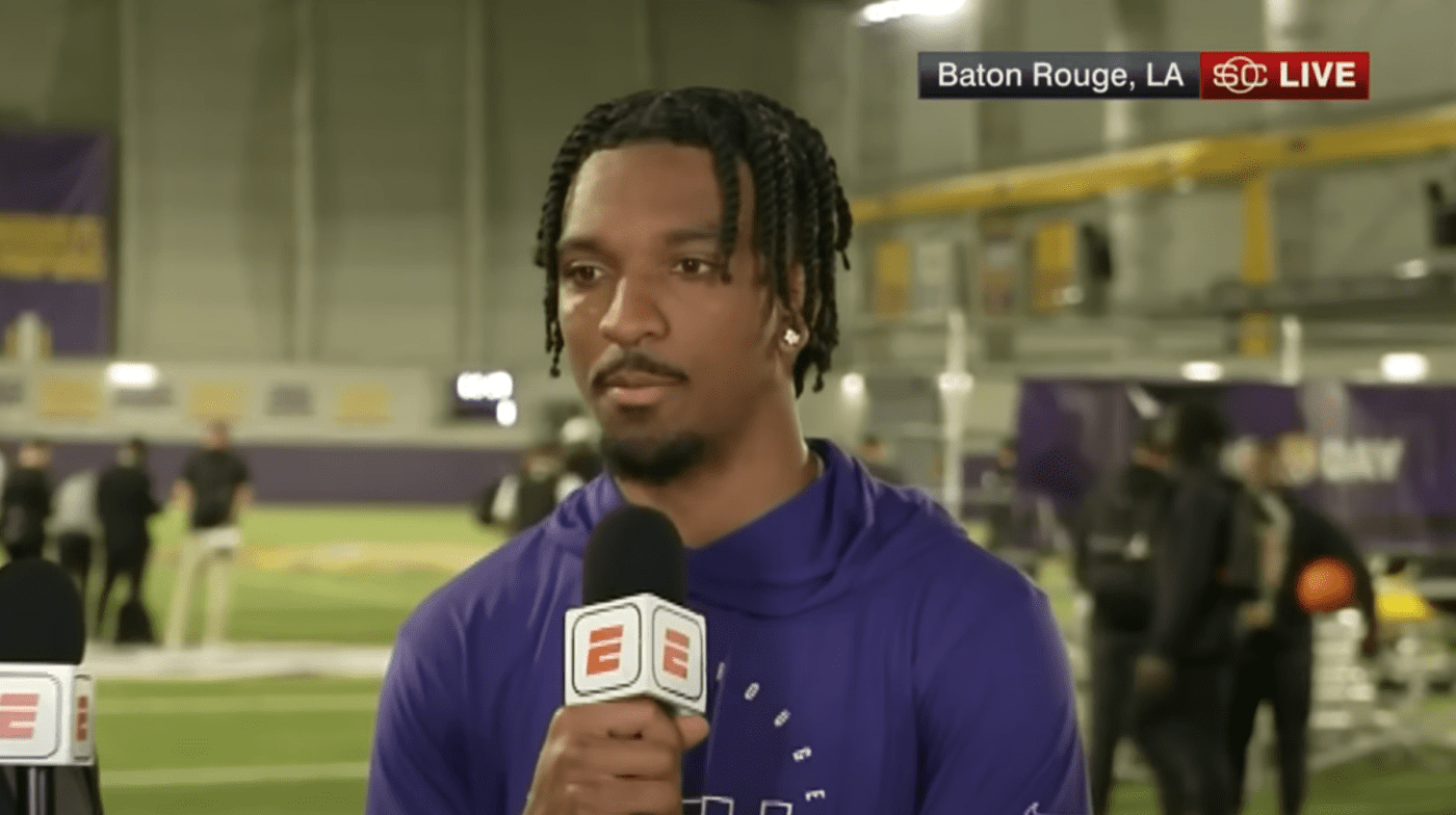 Jayden Daniels Insists His Elbow Is “Perfectly Fine” Despite Viral ...