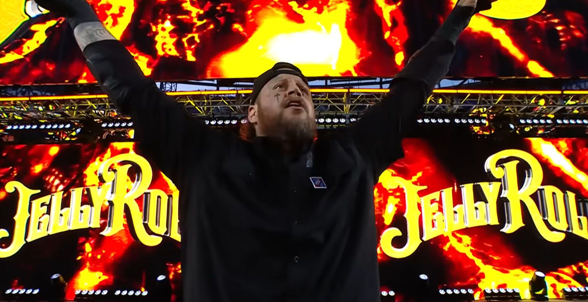Jelly Roll Honors Toby Keith At WWE SummerSlam By Walking Out To “Who’s ...