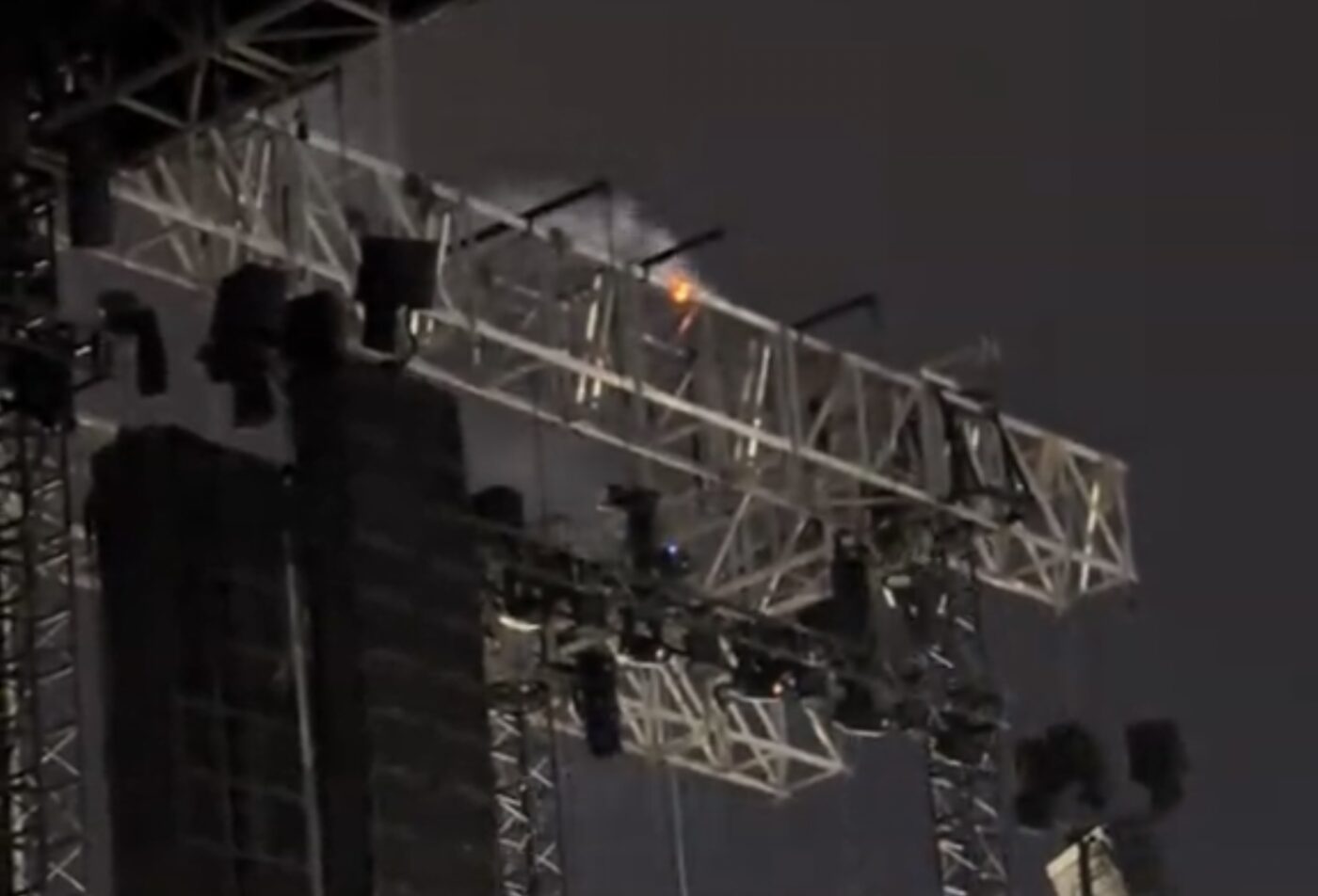 Stage Catches On Fire During Kane Brown Concert At Fenway Park ...