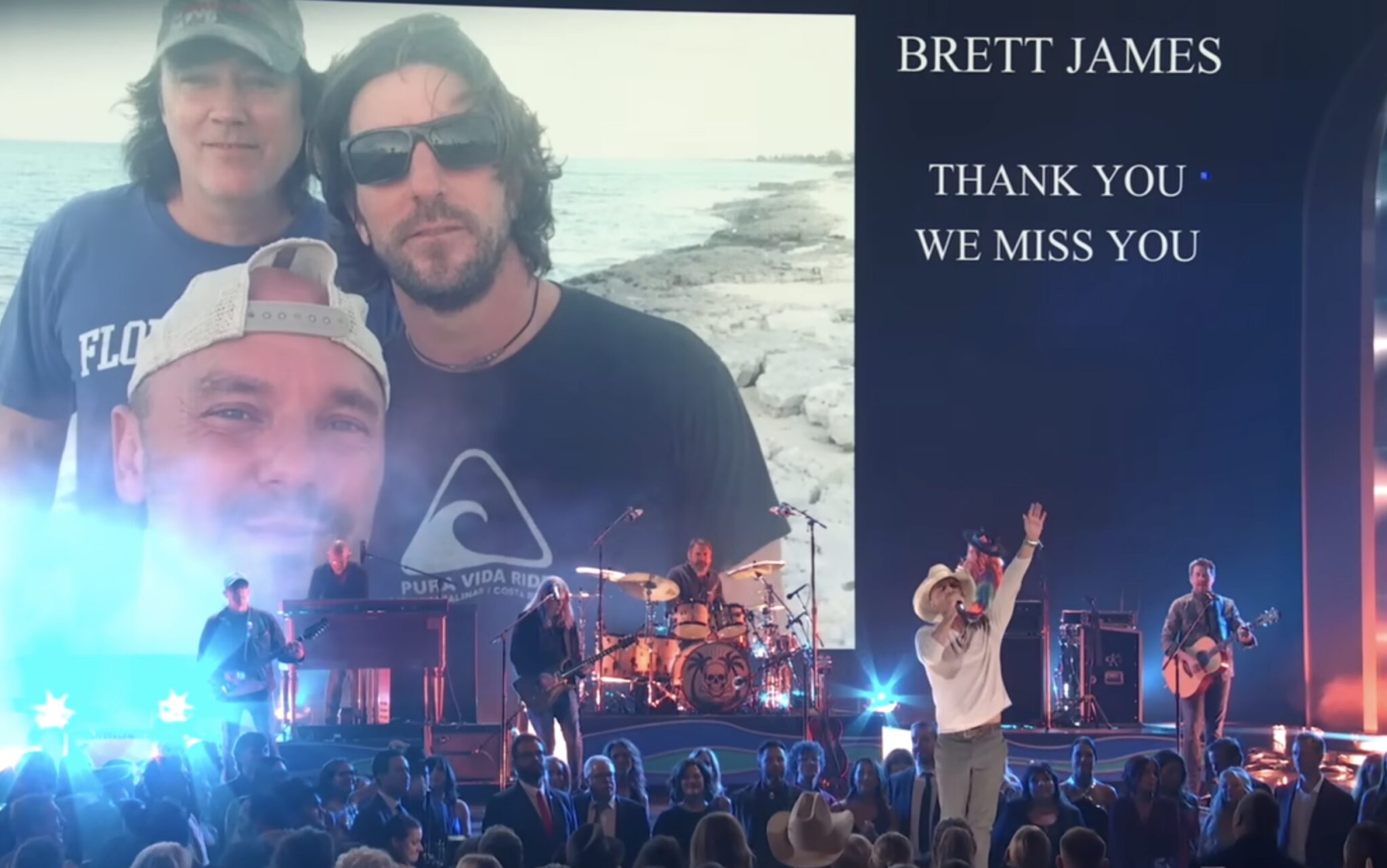 Kenny Chesney Paid Tribute To Late Songwriter Brett James With “When ...