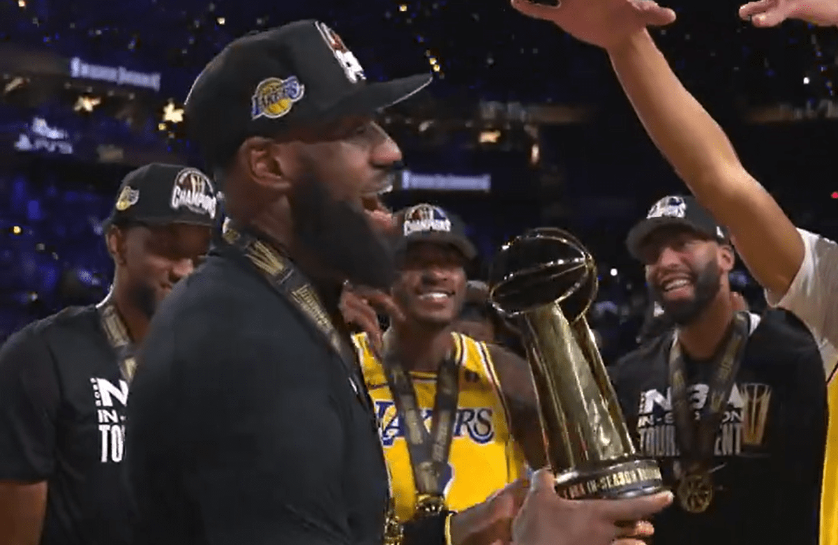 LeBron James Wins Inaugural NBA In-Season Tournament MVP, & His ...
