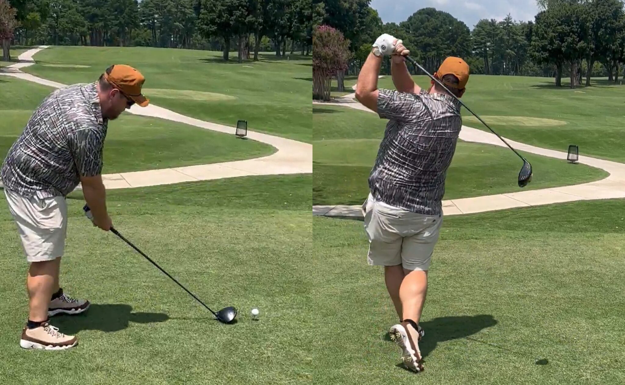 We Get To See Luke Combs Play 18 Holes Of Golf Thanks To YouTuber Grant ...