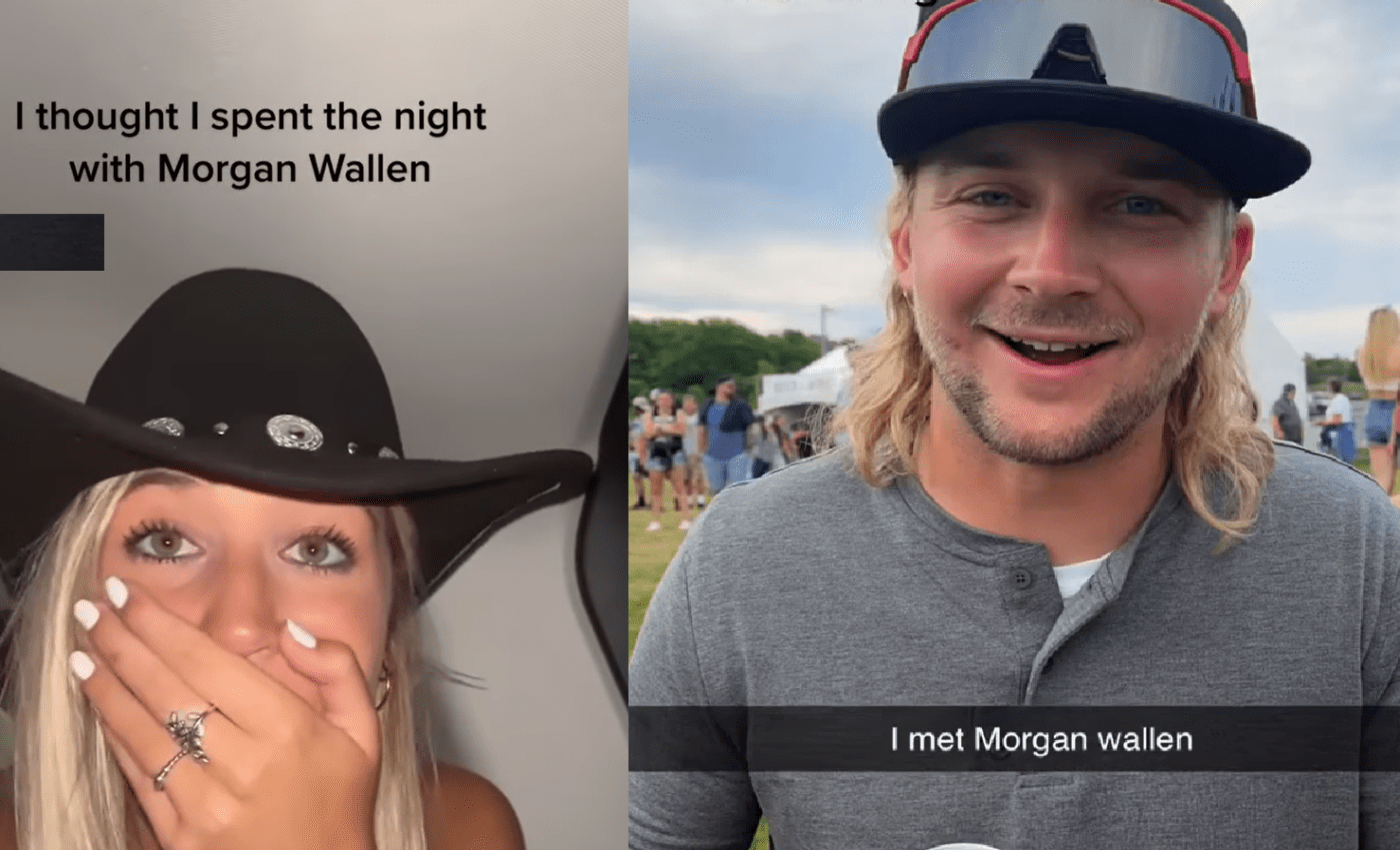 Drunk Girl Thought She Spent The Night Hanging Out With Morgan Wallen ...