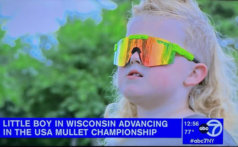 Wisconsin Kid With The Sweetest Mullet I’ve Ever Seen Has Qualified For ...