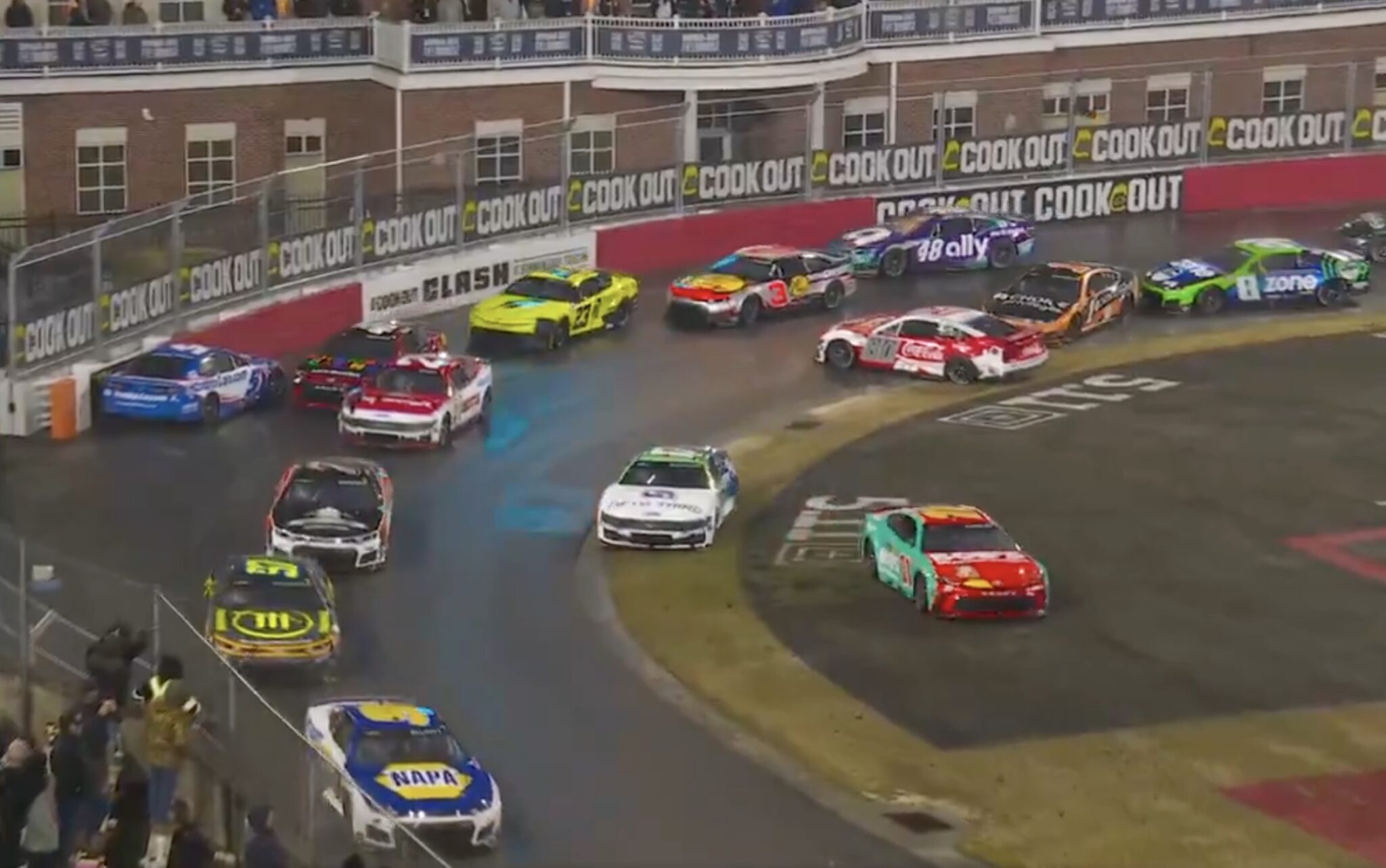 NASCAR Fans Are Furious That FOX Moved The End Of The Clash To FS2 For ...