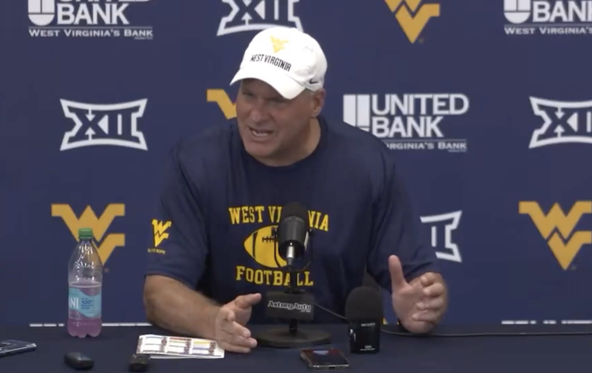 WVU Football Coach Rich Rodriguez Goes Off On How Soft College Athletes ...