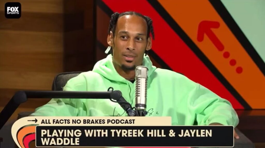 Robbie Chosen Says Jaylen Waddle Beat Tyreek Hill In A Sprinting Race ...