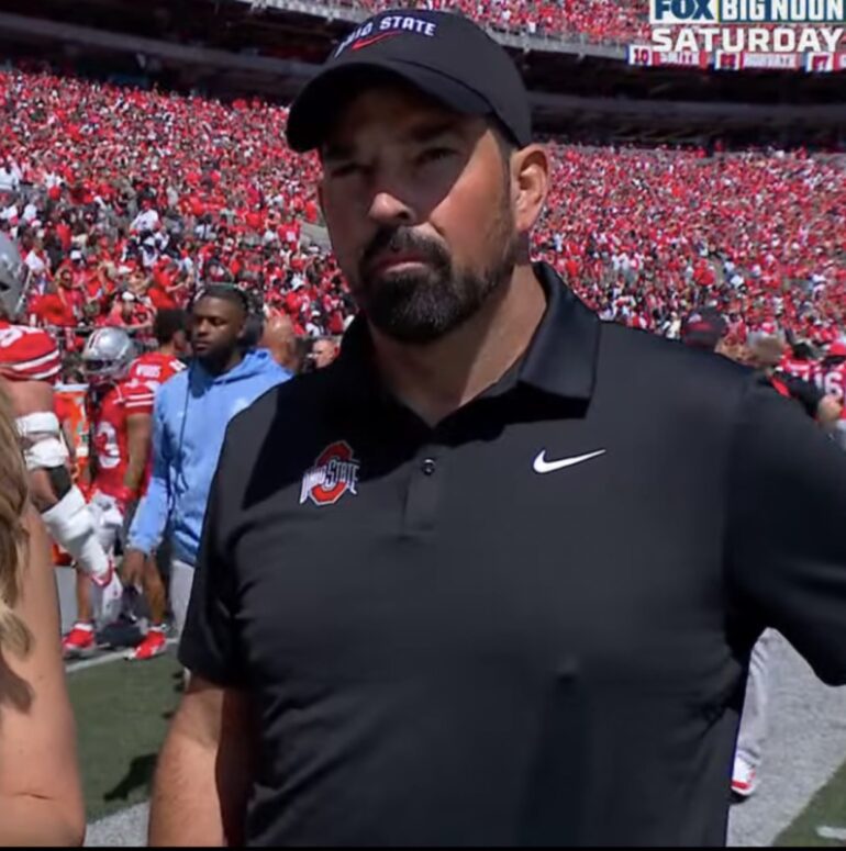 Social Media Erupts After Viral Photo Shows Ohio State Coach Ryan Day ...
