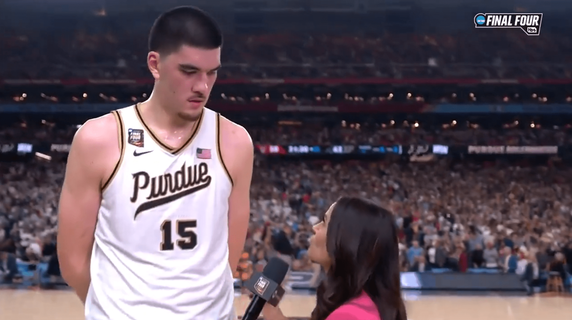 “We Ordered You A Ladder” – Zach Edey’s Tracy Wolfson Interview Was ...