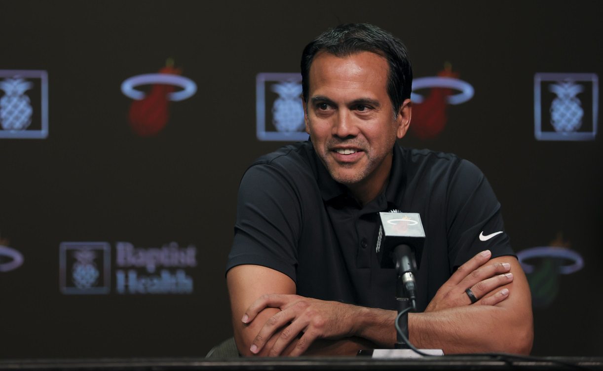 Miami Heat Waited To Give Head Coach Erik Spoelstra $120 Million ...