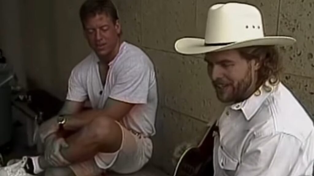 Remember When Country Star Toby Keith & Dallas Cowboys QB Troy Aikman ...