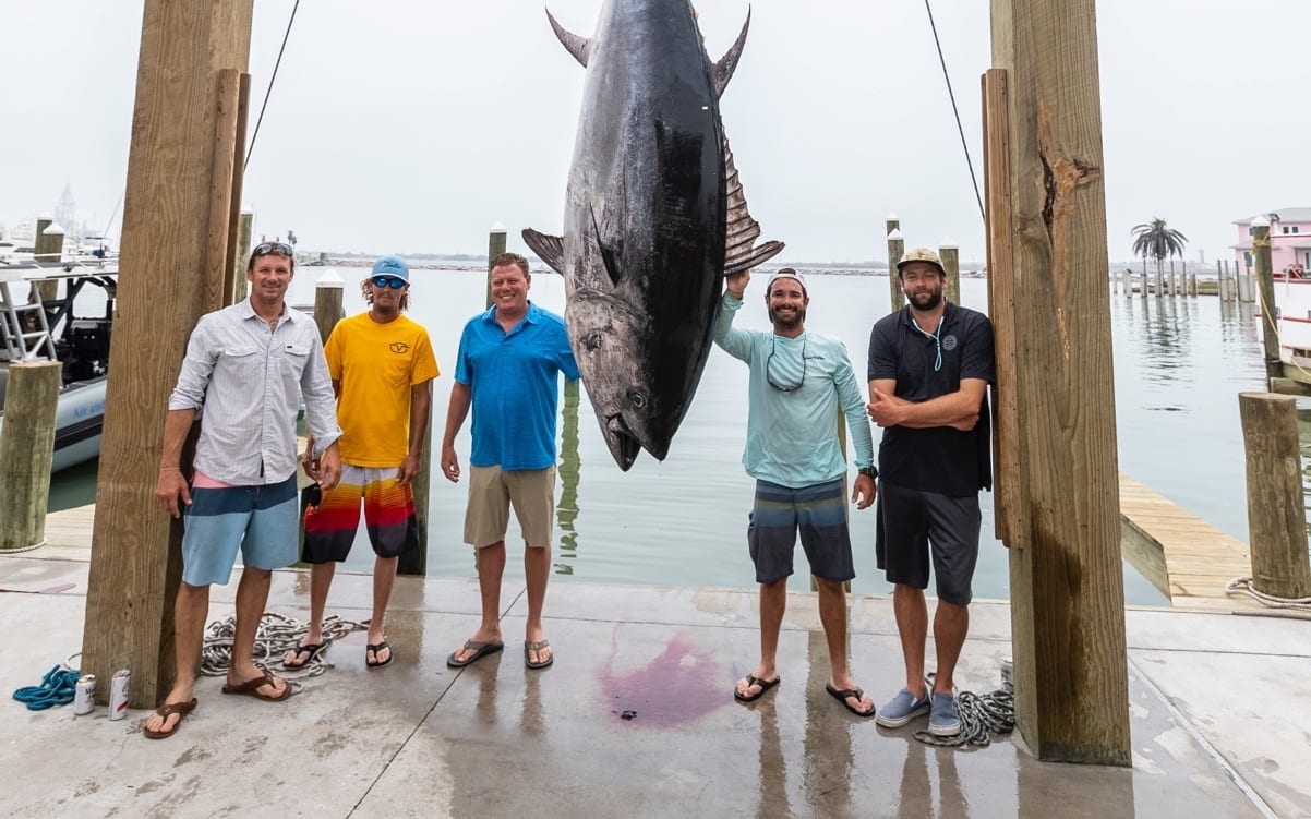 876-Pound Bluefin Tuna Shatters Texas State Record | Whiskey Riff