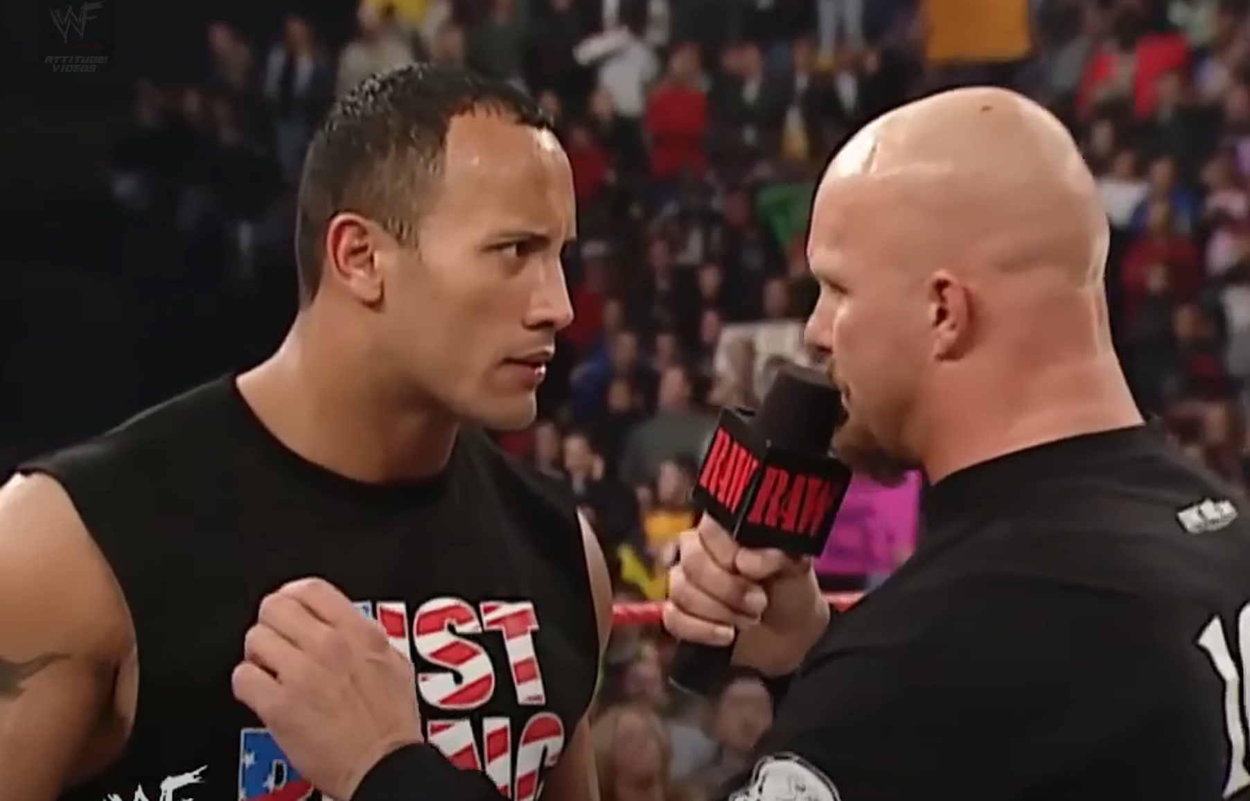 Stone Cold Steve Austin & Dwayne “The Rock” Johnson Trading Country ...