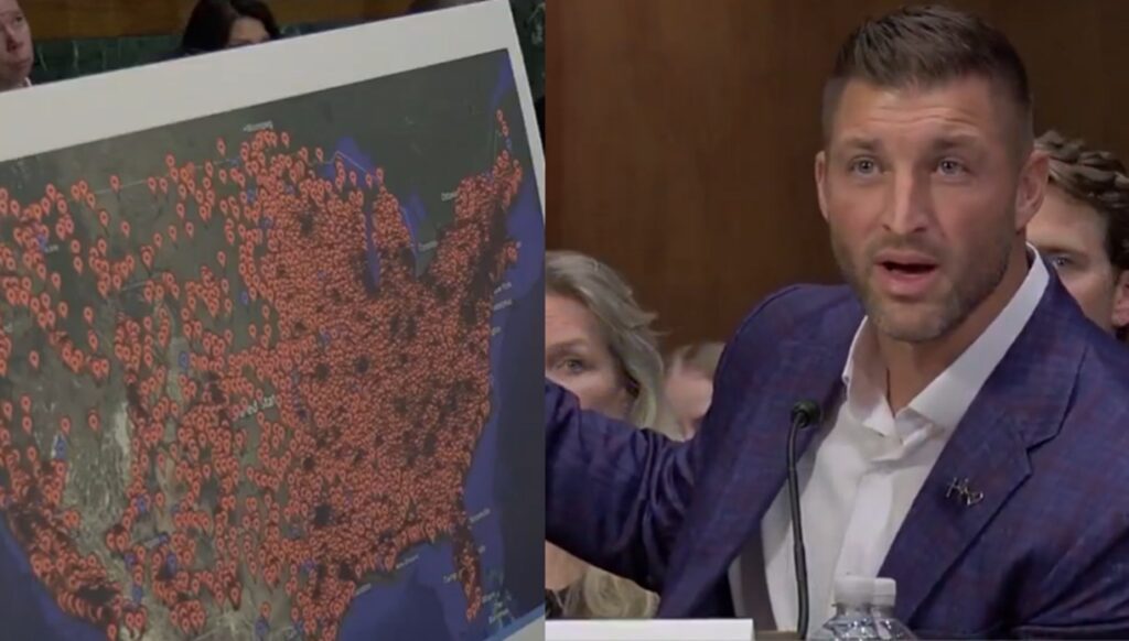 Tim Tebow Provides Shocking Testimony Before Congress On A Bill That ...