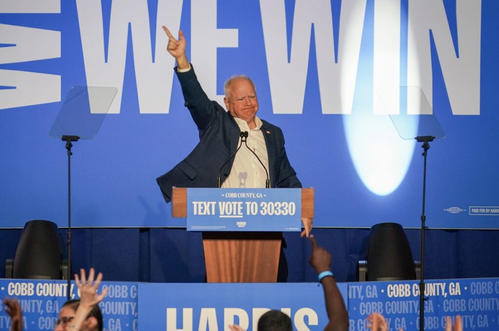 Failed VP Candidate Tim Walz Says He Thinks He Could Beat Most Trump ...