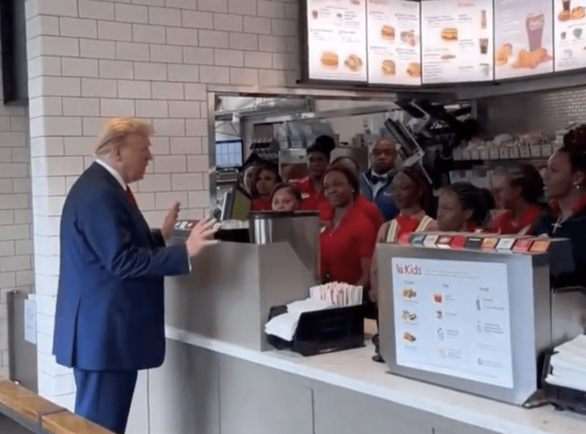 Donald Trump Stopped Into Chick-Fil-A In Atlanta, Ordered “30 ...