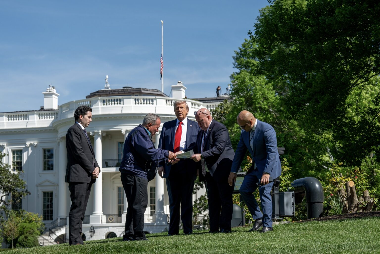 President Trump Announces Plans To Install Two “Beautiful” 100-Foot ...