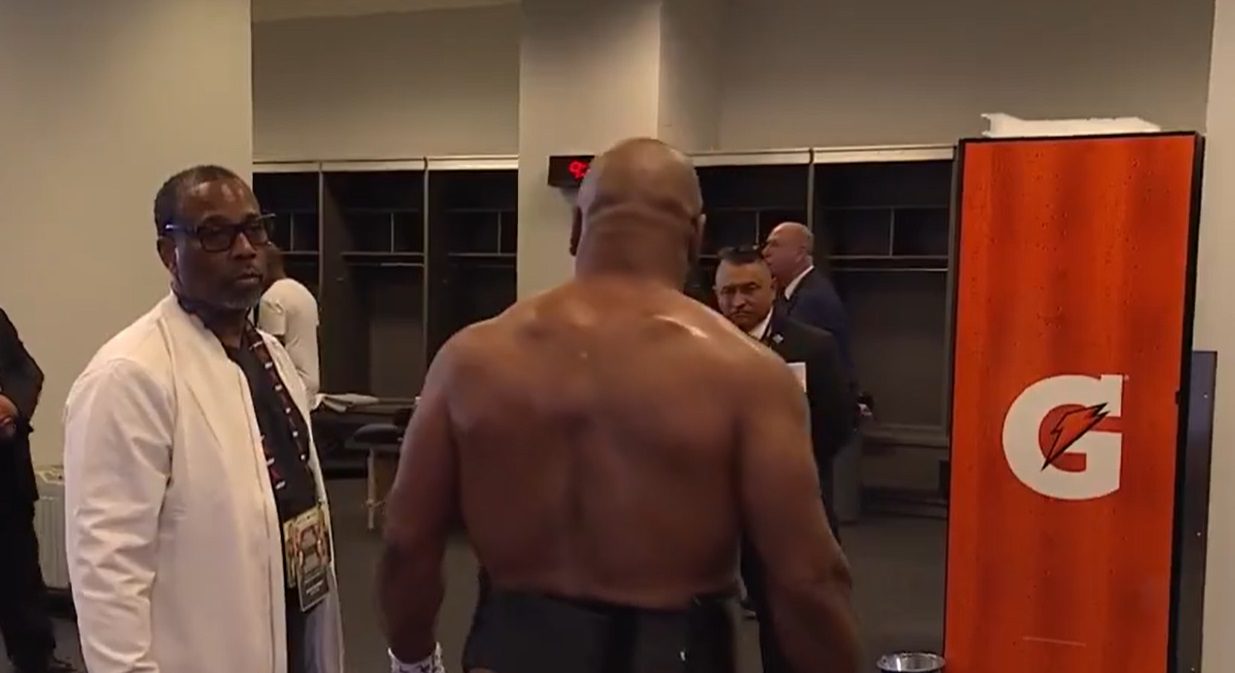 Mike Tyson’s A**less Chaps Stole The Show Before His Fight With Jake ...