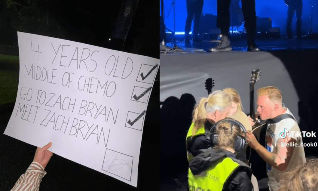 Zach Bryan Stops Concert To Meet With 4-Year-Old Girl In The Crowd ...