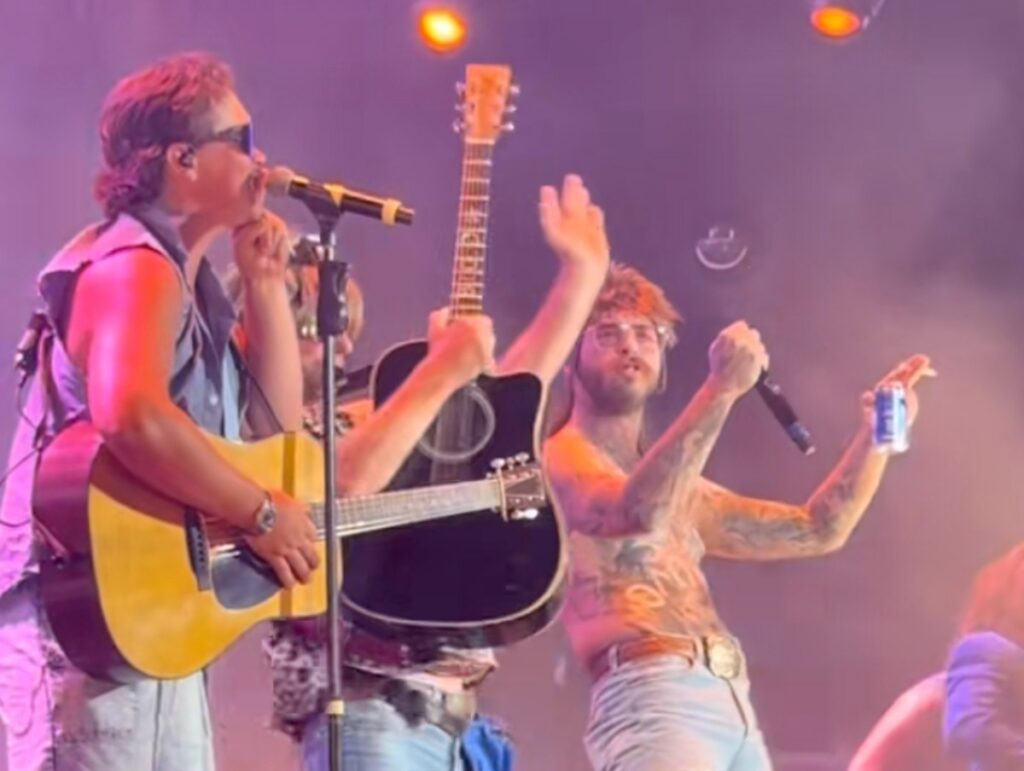 Post Malone Joins Dierks Bentley & Zach Top As The Hot Country Knights ...