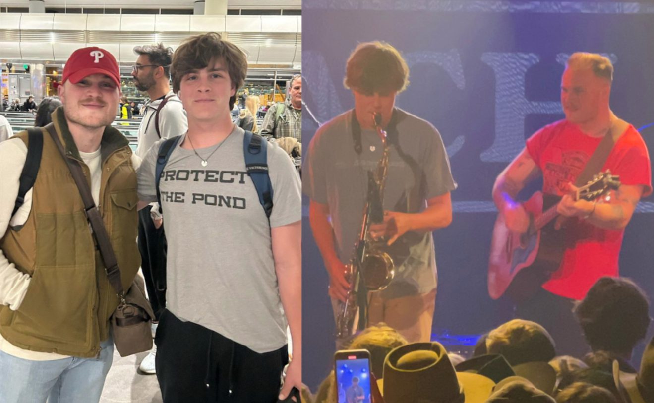 Zach Bryan Invites Fan On Stage To Play Saxophone After Meeting In The ...