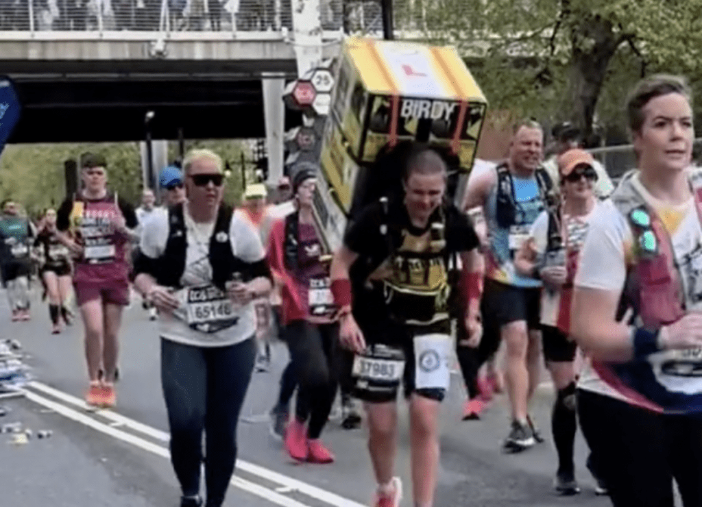 The Internet Has So Many Questions For Woman Who Ran Marathon With A ...