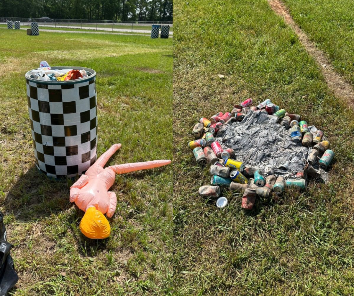 The Items Left Behind In The Infield At Talladega Superspeedway This ...